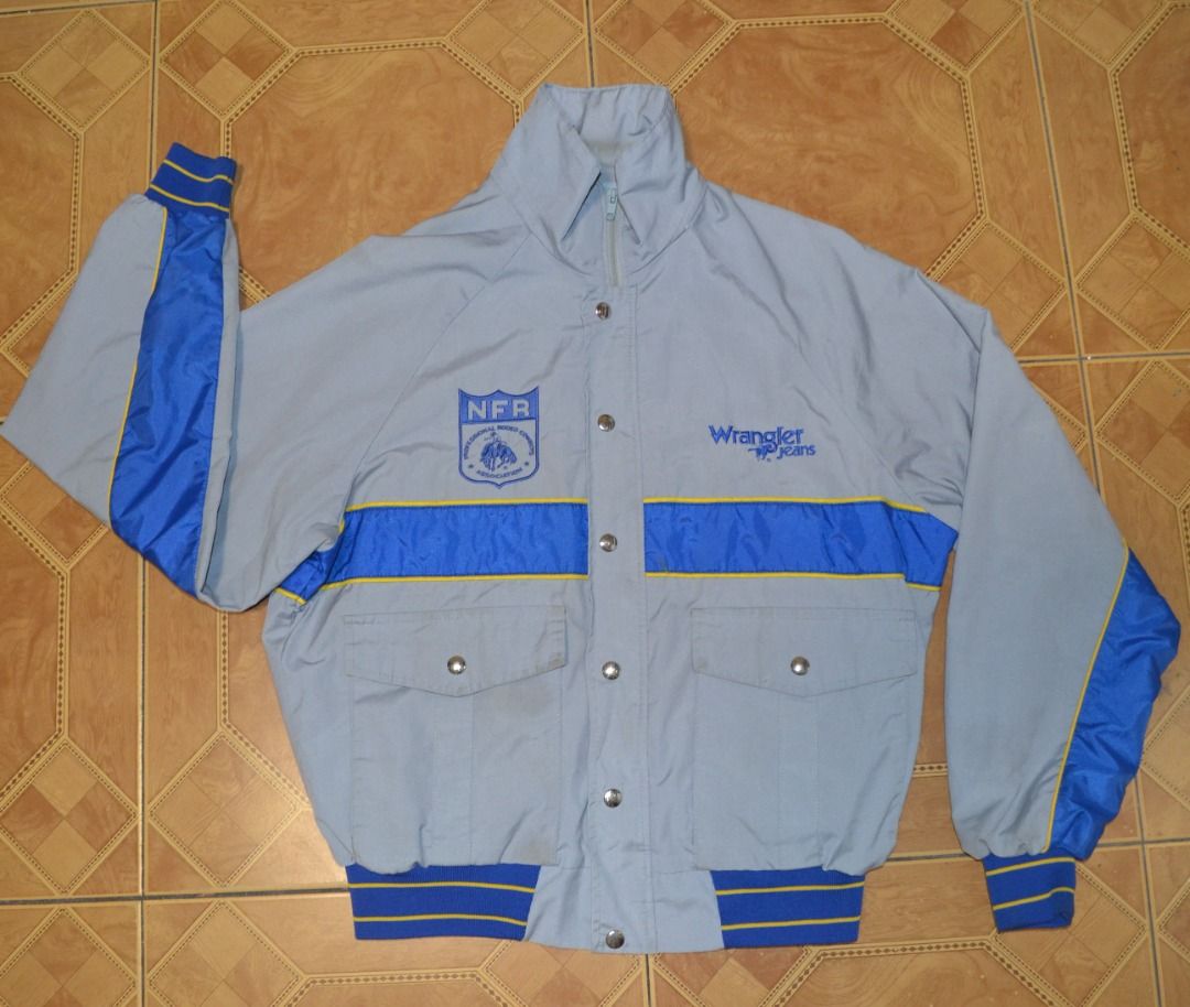 Wrangler Vintage... NFR Rodeo Jacket... Embroid Design ..........Rider ...