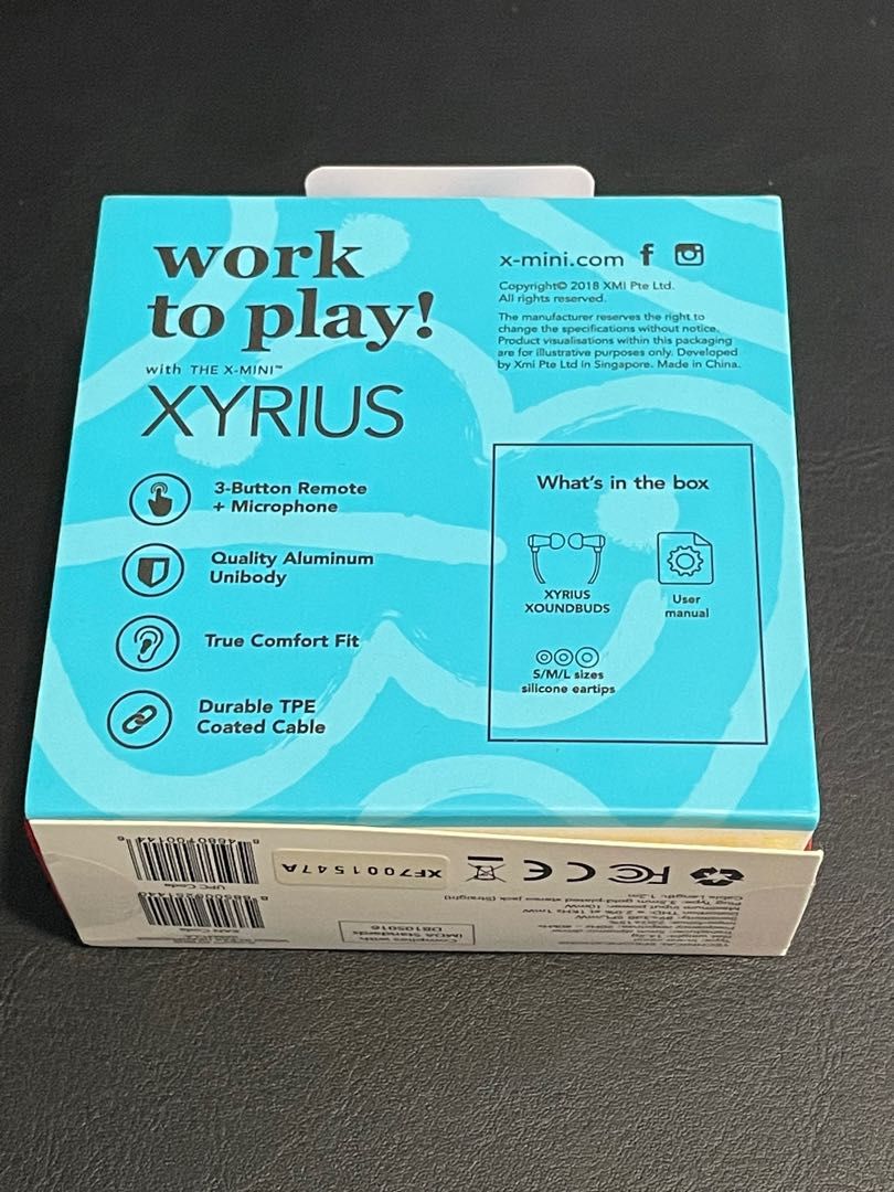 X-Mini XYRIUS Wired Soundbuds, Audio, Earphones on Carousell
