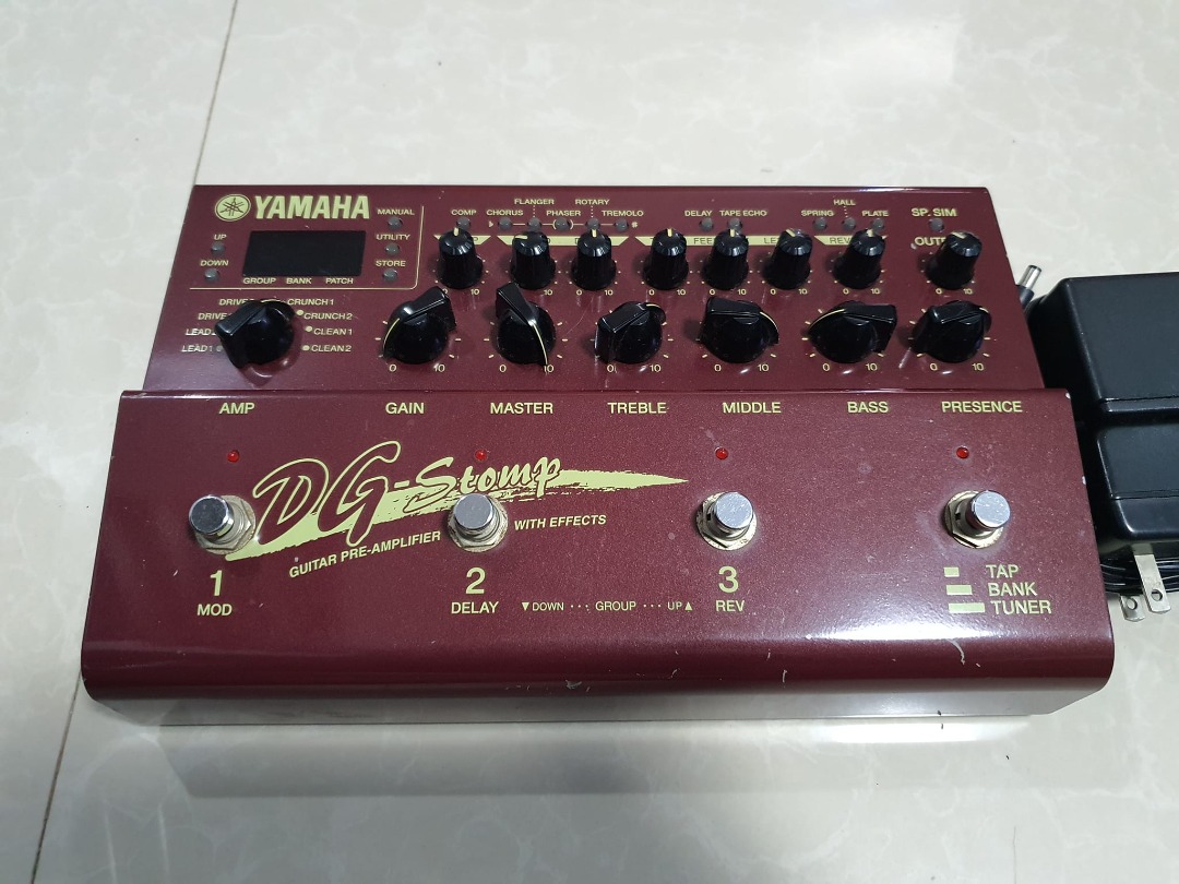 Yamaha DG Stomp Guitar Effects Sale Swap, Hobbies & Toys, Music & Media ...