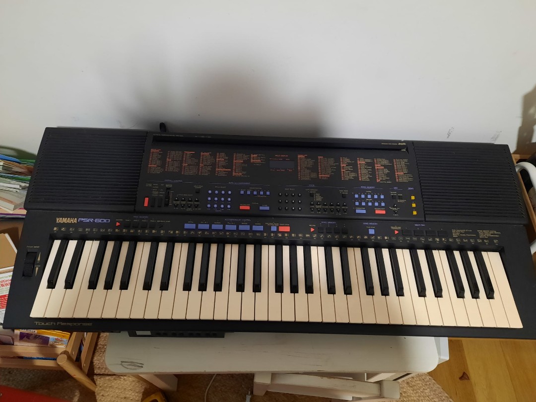 Yamaha PSR-600 Electric Keyboard, Hobbies & Toys, Music & Media ...