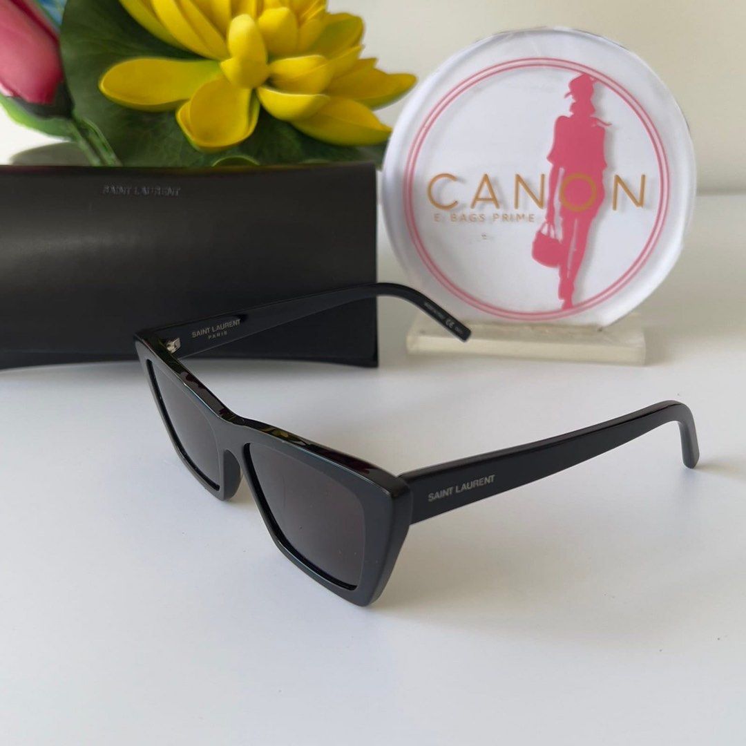 YSL SL 276 Mica Black Sunglasses. Made in, Women's Fashion, Watches ...