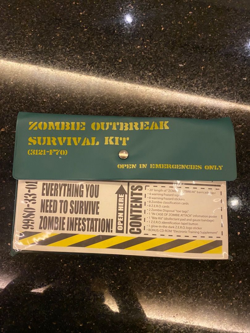 Zombie emergency operation pack, Hobbies & Toys, Toys & Games on Carousell