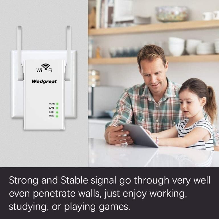 006) WiFi Range Extender, Wireless Internet Signal Super Booster ...