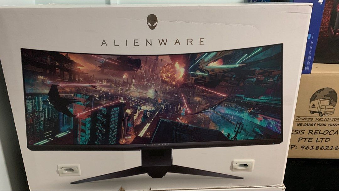 11.11 Clearance Promo - NEW - Dell Alienware 34 inch Curved Gaming Monitor, Computers & Tech ...