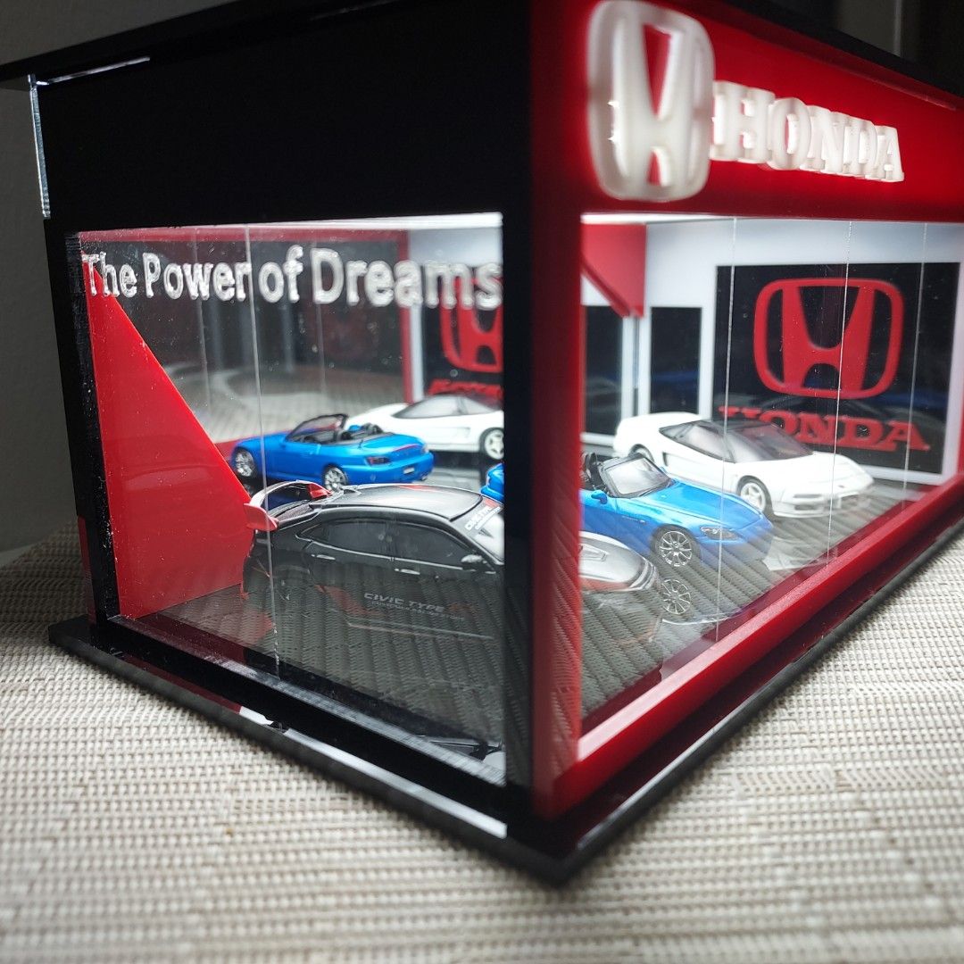 [🔥PO] 1/64 Honda car showroom diorama, Hobbies & Toys, Toys & Games on ...