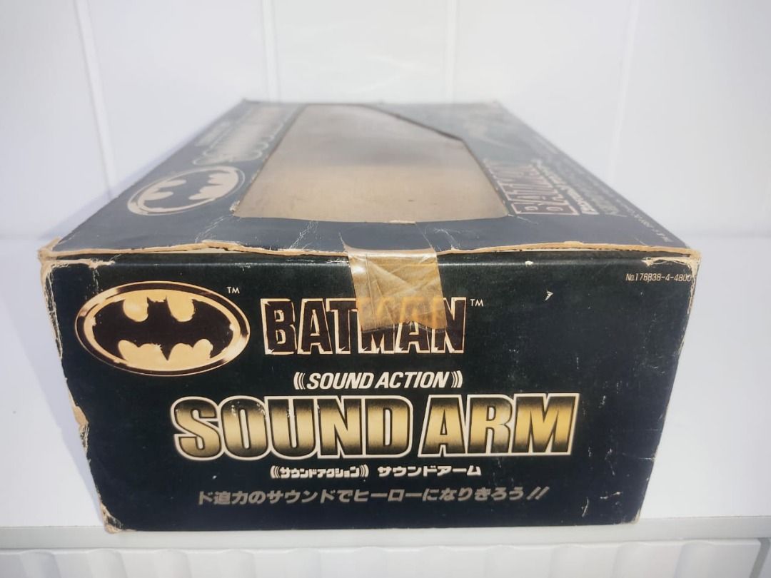 1989 DC COMIC TAKARA - BATMAN SOUND ACTION SOUND ARM MICHAEL KEATON ...