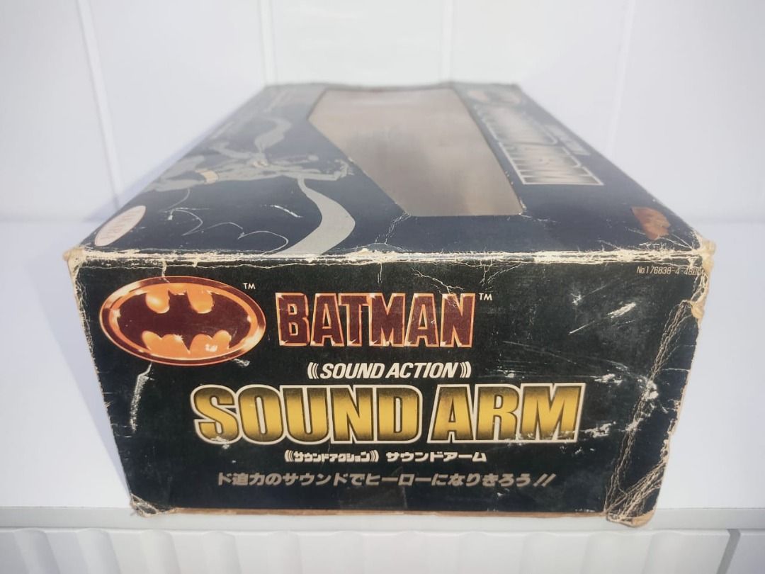 1989 DC COMIC TAKARA - BATMAN SOUND ACTION SOUND ARM MICHAEL KEATON ...