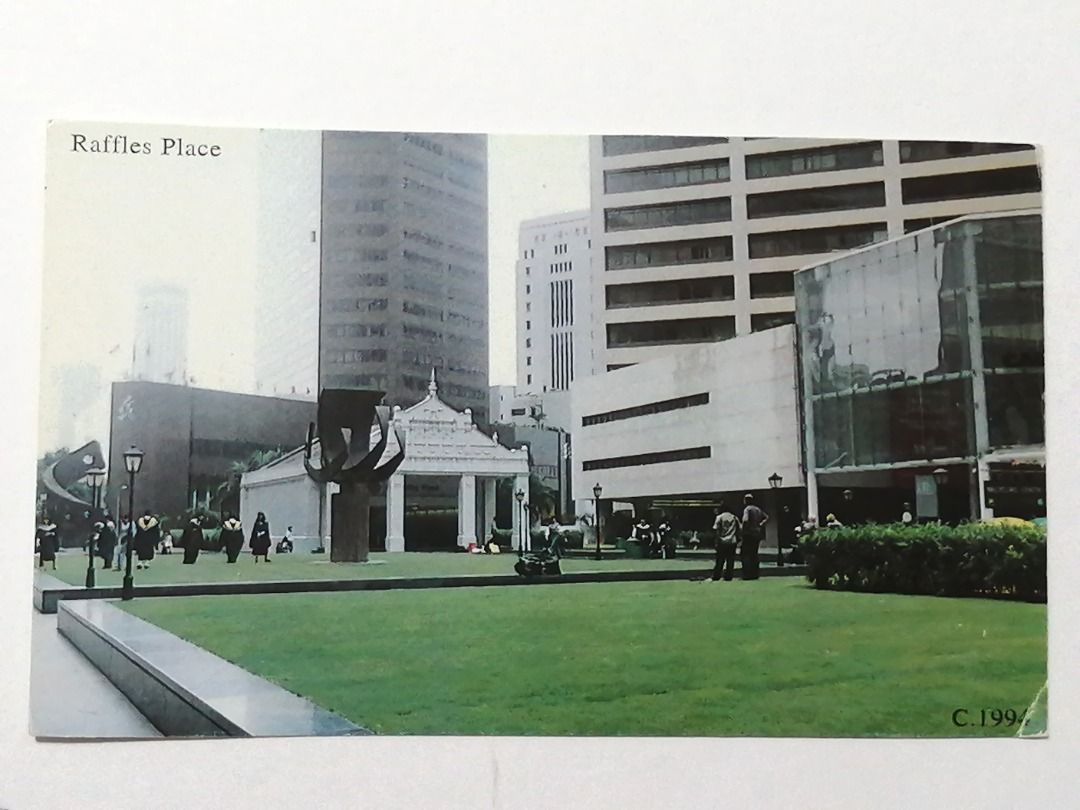 1994 Raffles Place - Only 30 years ago with the new Tandard Chartered ...