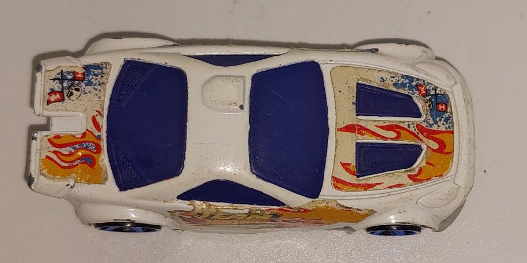 2012 Mcdonald's Happy Meal Team Hot Wheels Scorcher Blue Driver ...