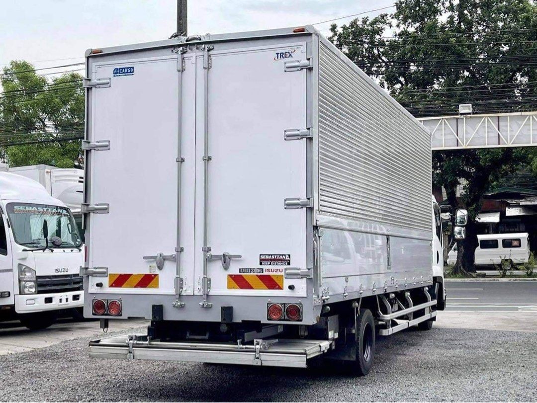 2021 Isuzu Forward Aluminum Wing Van F-Series with Power Lifter ...