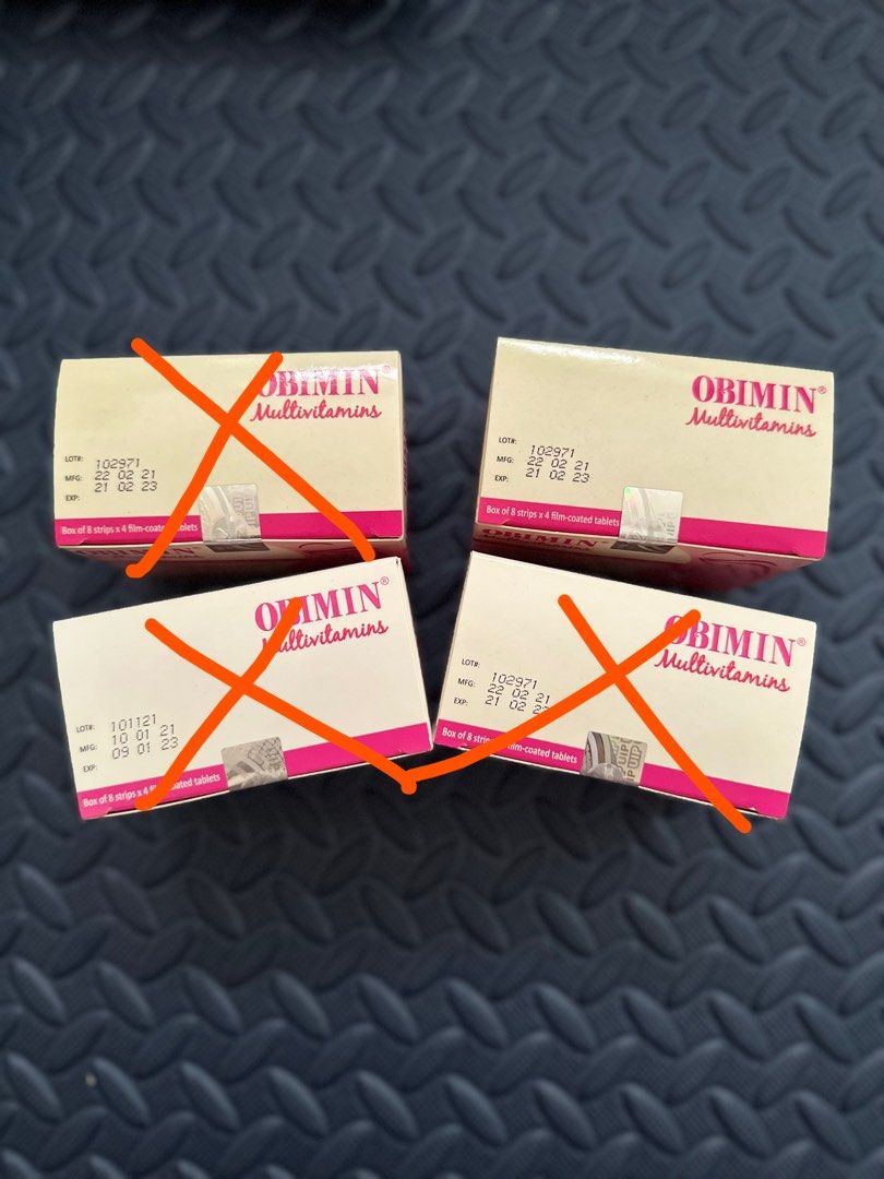 32 tablets SEALED Obimin Multivitamins, Babies & Kids, Maternity Care ...