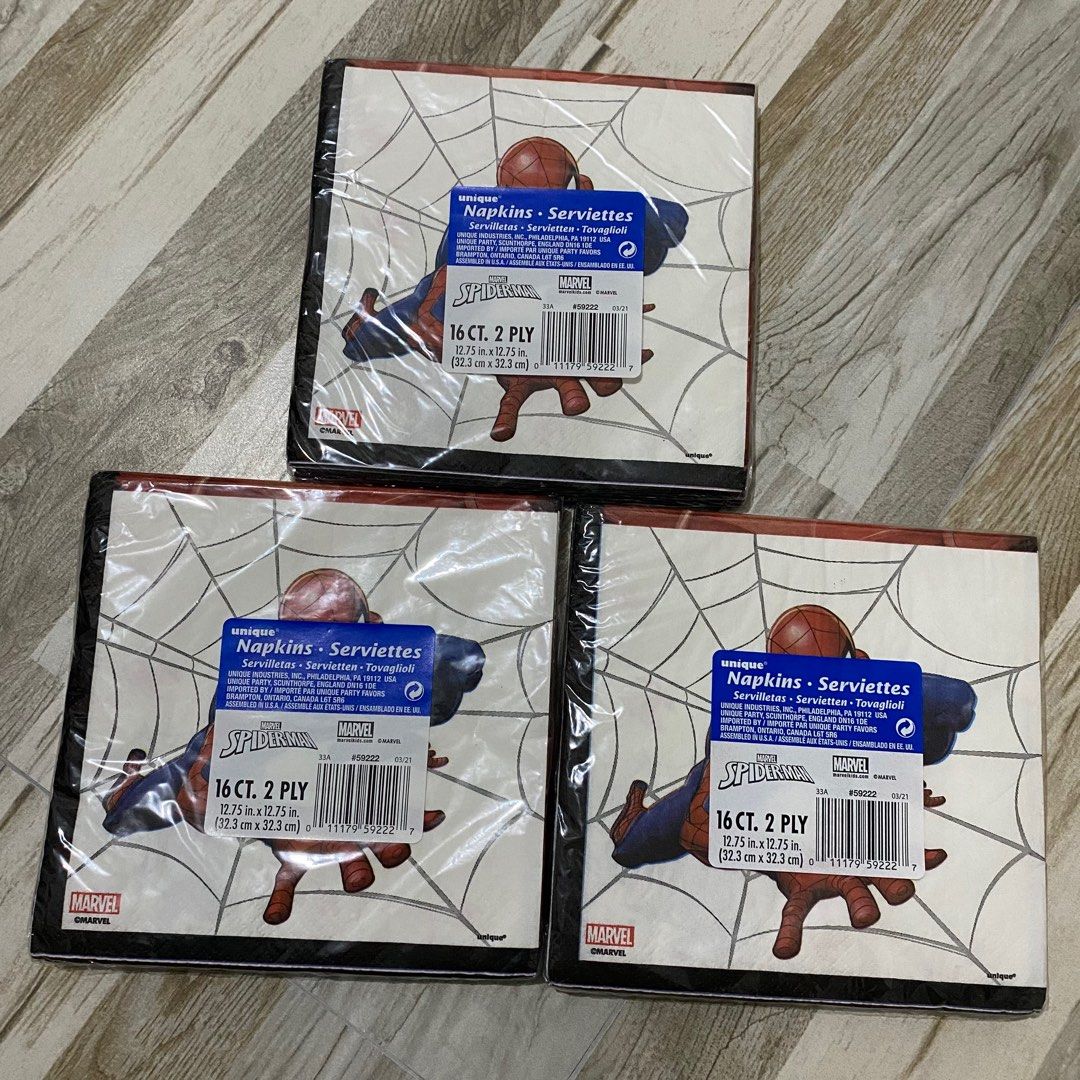 3packs spiderman tissue, Hobbies & Toys, Stationary & Craft, Occasions ...