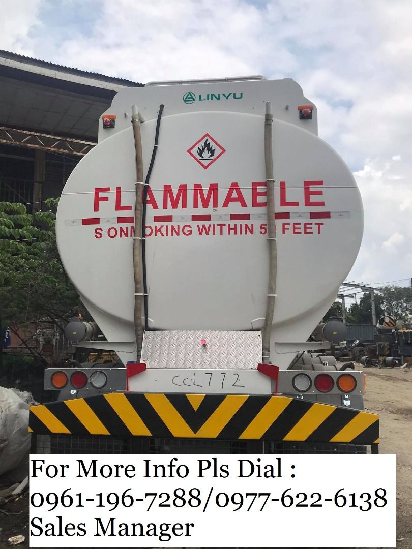 40,000 Liters Fuel tank trailer tri-axle, Special Vehicles, Heavy ...