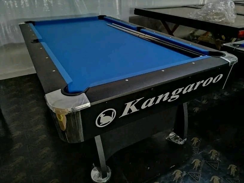 4X8 FT. KANGAROO 8 FT. SLATE JR SIZE BILLIARD TABLE [ BRAND NEW WITH ...