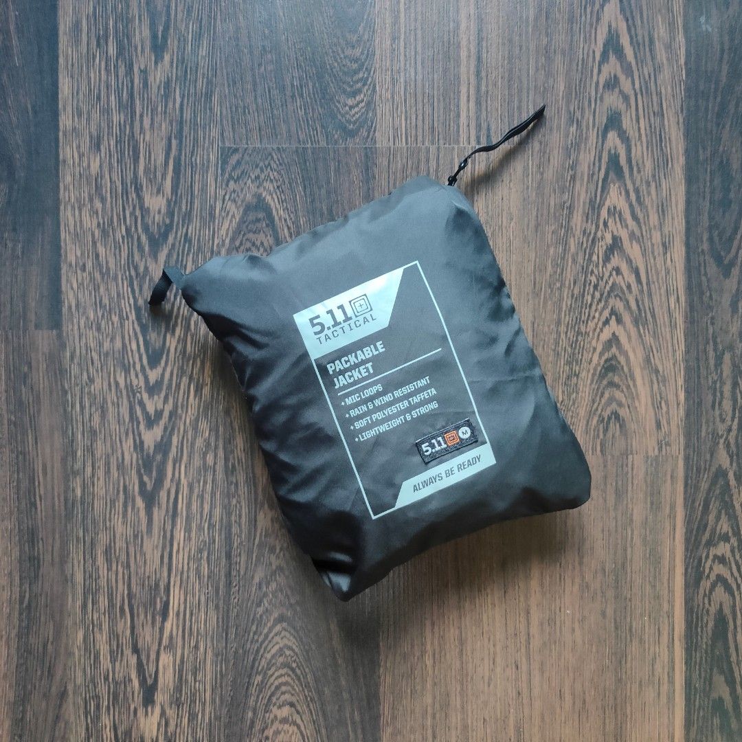 5.11 TACTICAL + SERIES | UltraLite Packable Windbreaker Jacket, Men's ...