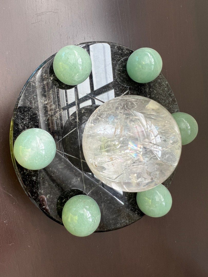 7 crystal sphere on Star of David Crystal base, Women's Fashion ...
