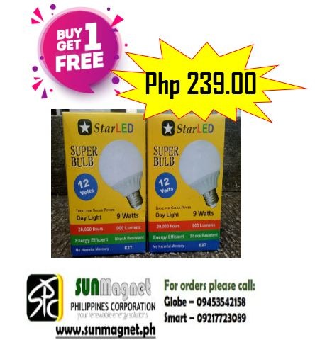 9W 12V Star LED Lights, Furniture & Home Living, Lighting & Fans ...