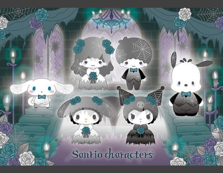 全新 2022 Sanrio Ghost Wedding Twin Stars 公仔 一對, 興趣及遊戲, 玩具 & 遊戲類 - Carousell