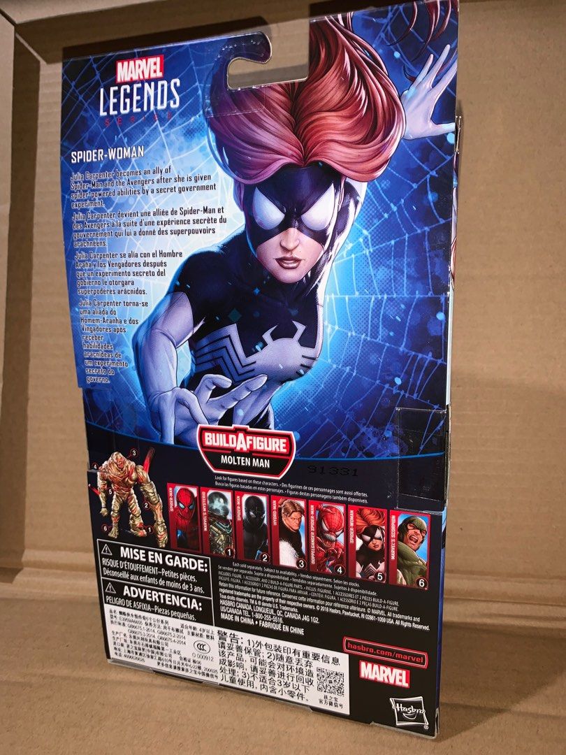全新 Arachne Spider-Woman Hasbro Marvel Legends Series Sony Marvel ...