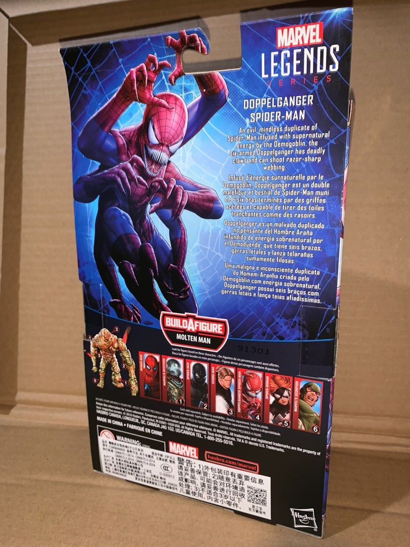 全新 Doppelganger Spider-Man Hasbro Marvel Legends Series Sony Marvel ...