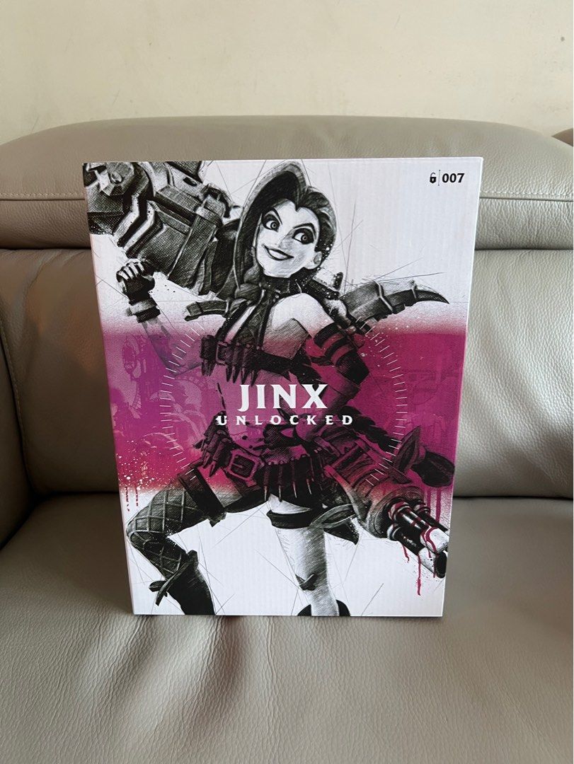 全新正版 League of Legends 英雄聯盟 Jinx figure, 興趣及遊戲, 玩具 & 遊戲類 - Carousell