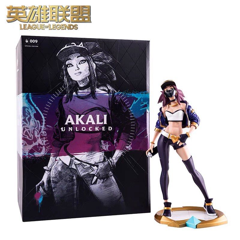 全新正版 League of Legends 英雄聯盟 KDA Akali figure, 興趣及遊戲, 玩具 & 遊戲類 - Carousell