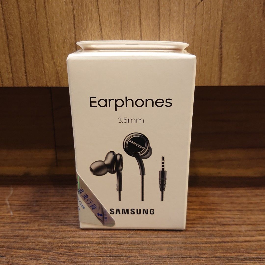 門市全新現貨‼️ Samsung 3.5mm Earphones (EO-IA500) 3.5mm 耳機, 音響器材, 耳機 - Carousell