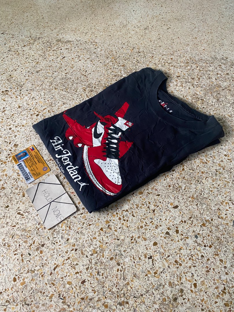 Air Jordan Flight, Men's Fashion, Tops & Sets, Tshirts & Polo Shirts on ...