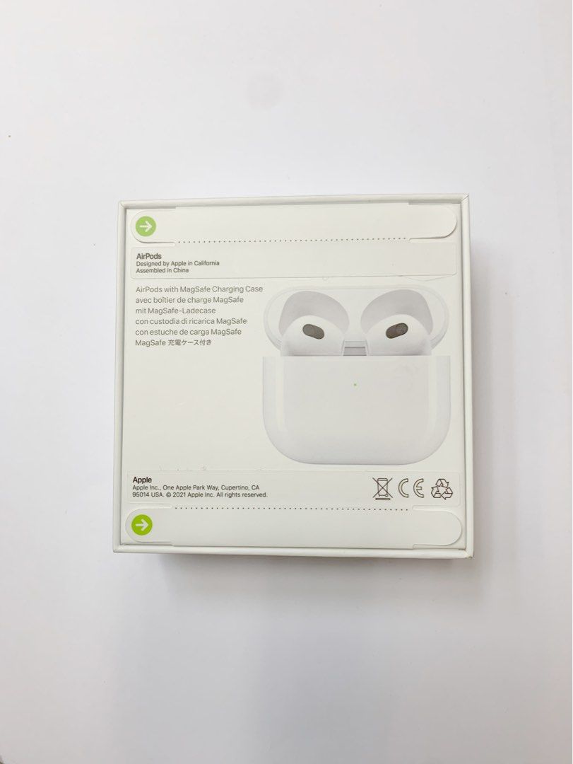 全新 Airpods 第 3 代 配備 Magsafe 充電盒 音響器材 耳機 Carousell