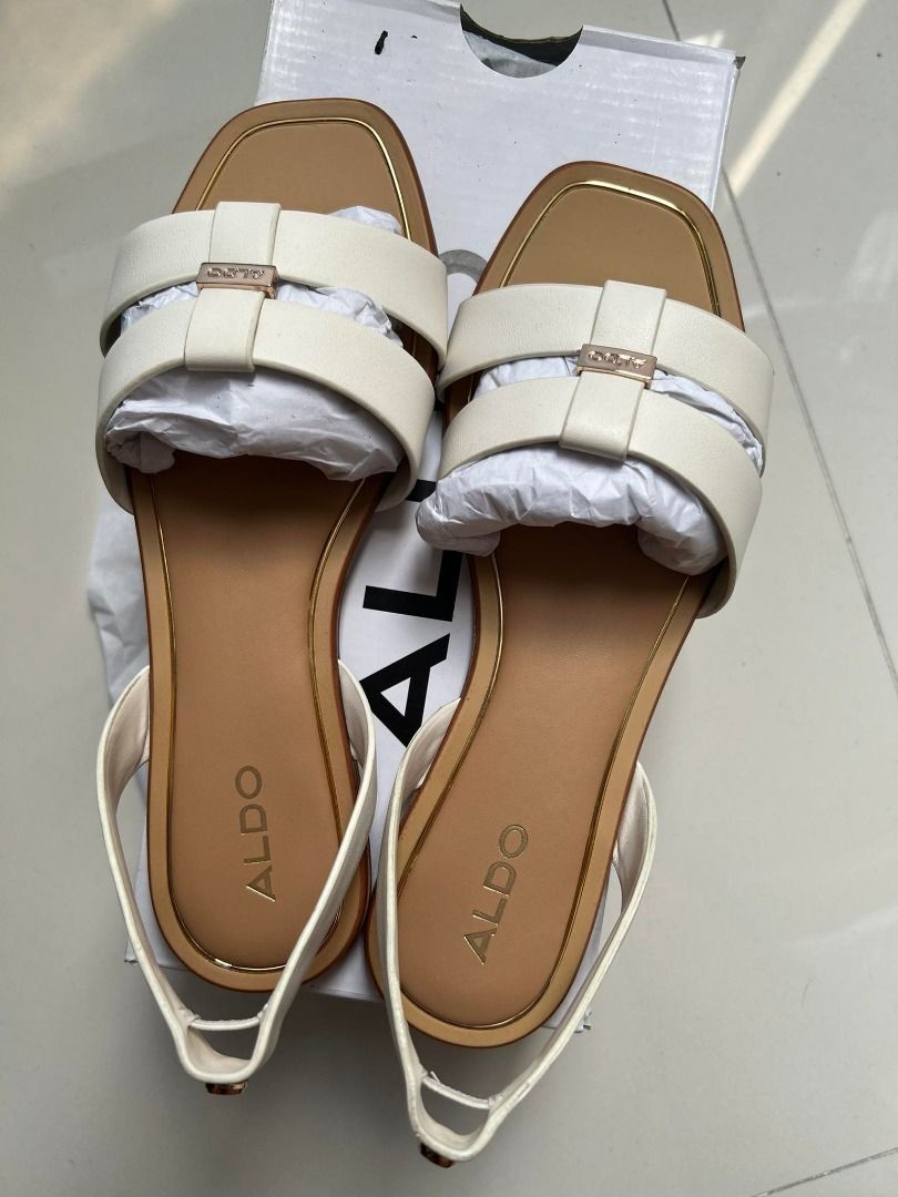 Aldo Balera White with Aldo Outsole Grip, Women's Fashion, Footwear, Flats & Sandals on Carousell