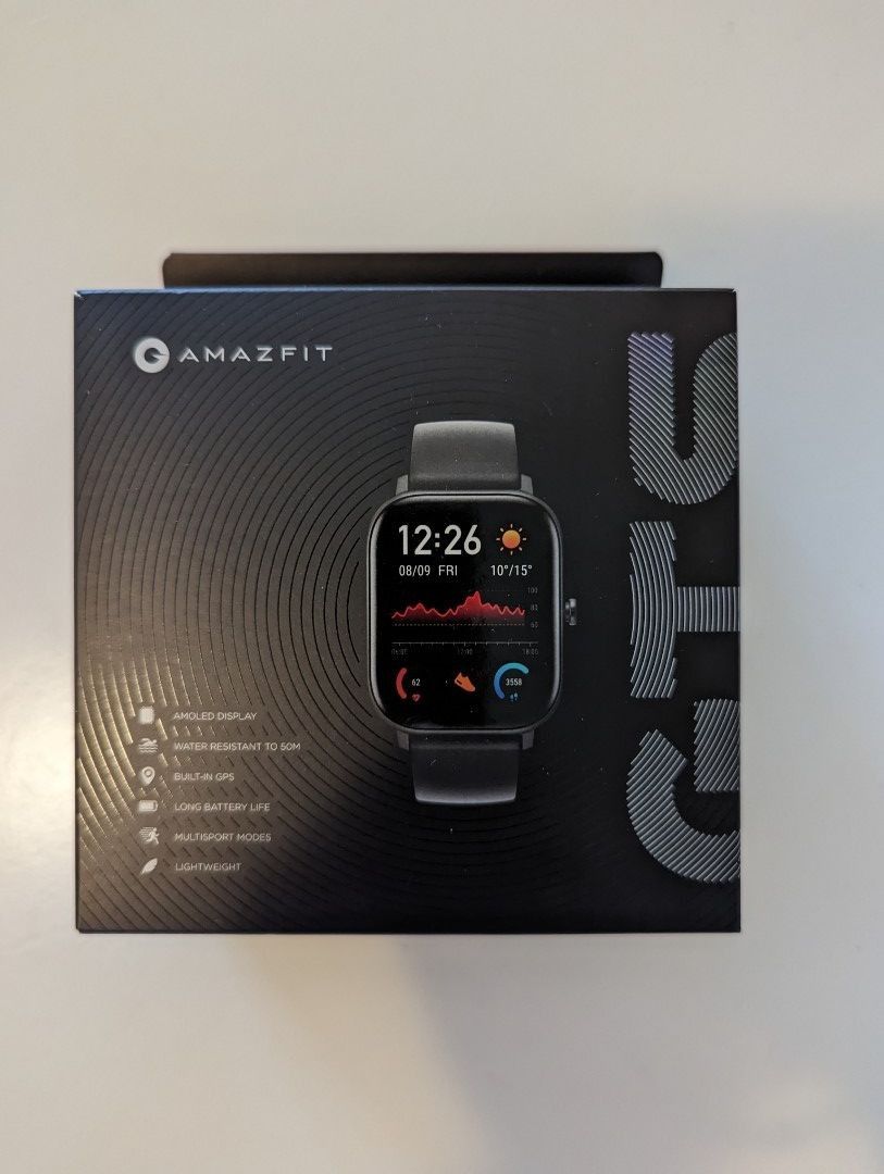 Amazfit GTS - Black, Mobile Phones & Gadgets, Wearables & Smart Watches ...
