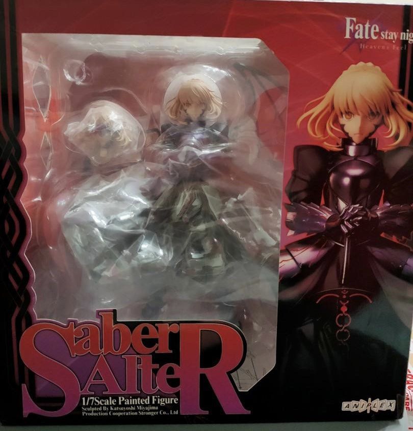 Aniplex Saber Alter / Dark Sakura 1/7 figure - fate stay night, Hobbies ...