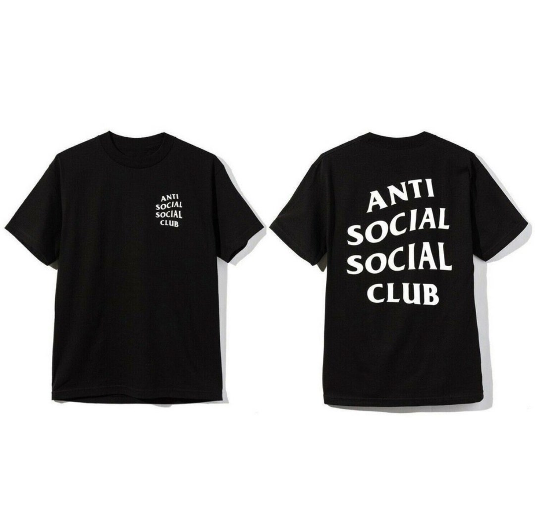 anti social social club tee, Men's Fashion, Tops & Sets, Tshirts & Polo ...
