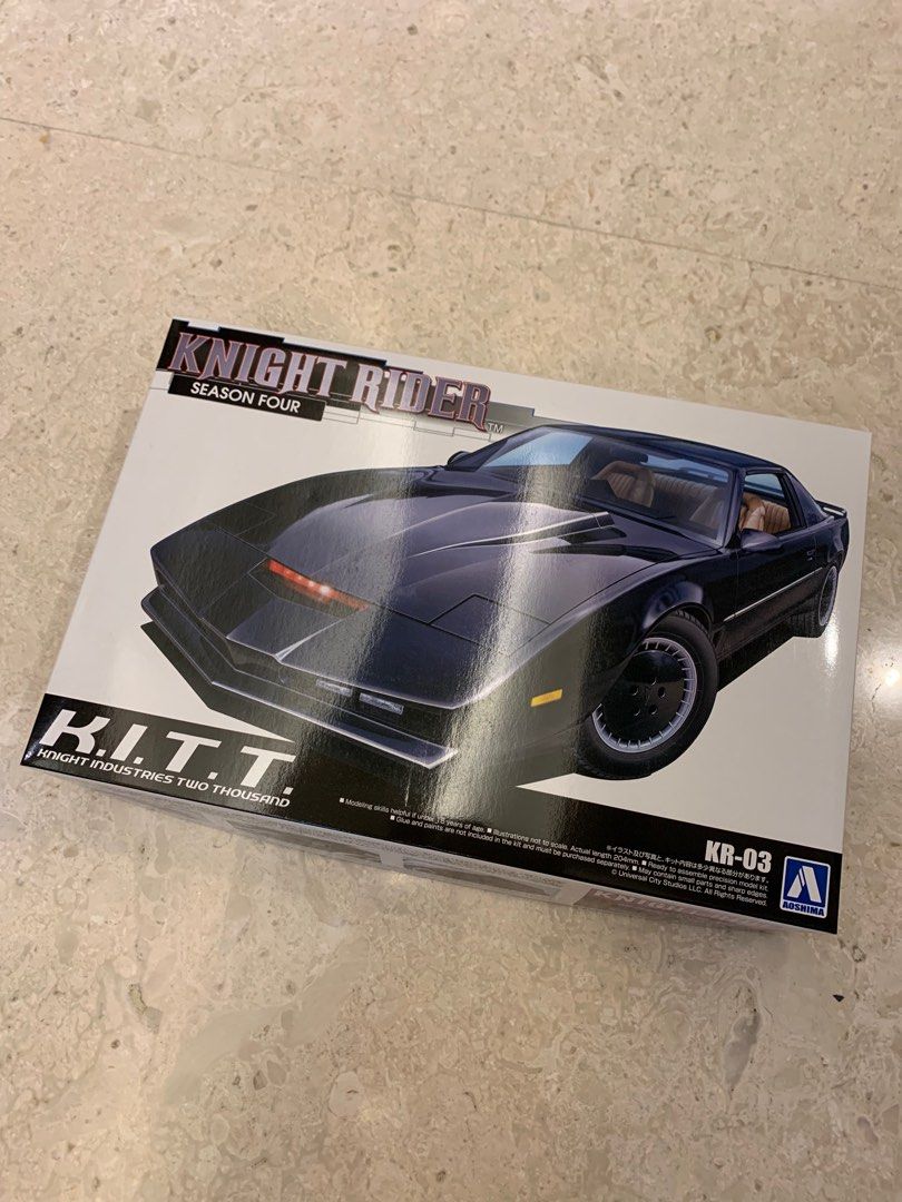 Aoshima 1/24 Knight Rider Season 4, Hobbies & Toys, Toys & Games on ...
