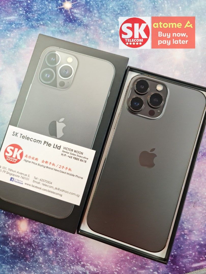 APPLE IPHONE 13 PRO MAX (5G) 128GB (LIKE NEW), Mobile Phones & Gadgets, Mobile Phones, iPhone ...