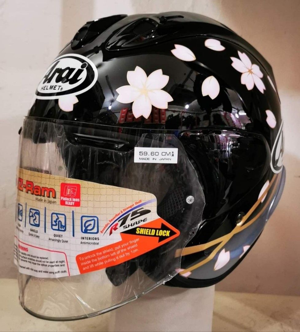 Arai VZ RAM SAKURA, Motorcycles, Motorcycle Accessories on Carousell
