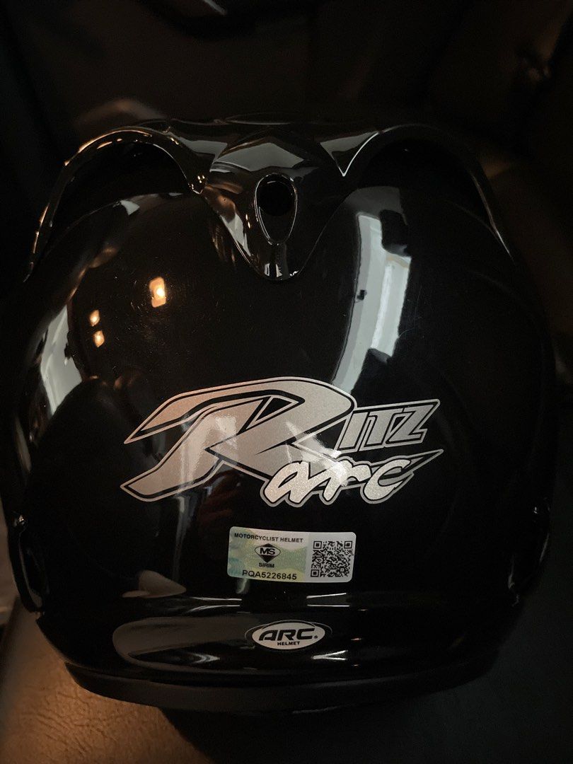 Arc ritz helmet, Motorcycles, Motorcycle Accessories on Carousell