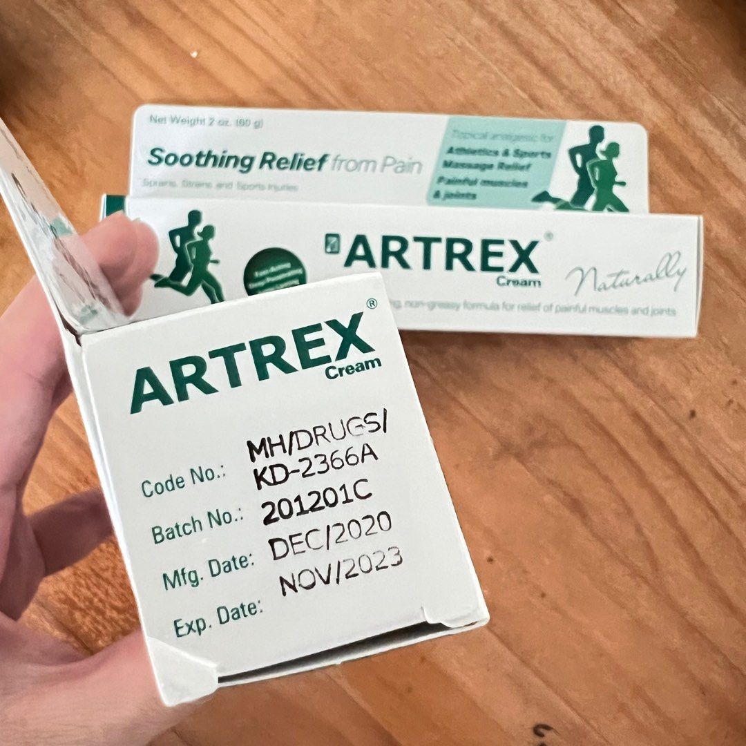 Artrex Cream 60gm (For relief of pain, eg. Sprains, Strains, Sports ...