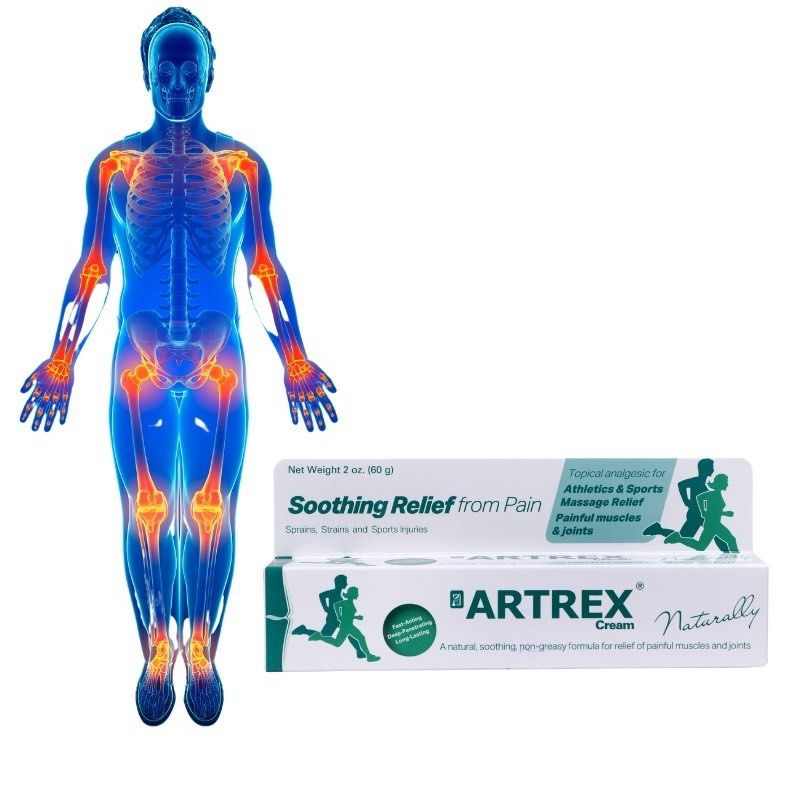 Artrex Cream 60gm (For relief of pain, eg. Sprains, Strains, Sports ...
