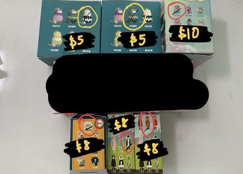 Assorted blind box - Dada / Flora / Pang hu / So Sim World, Hobbies ...