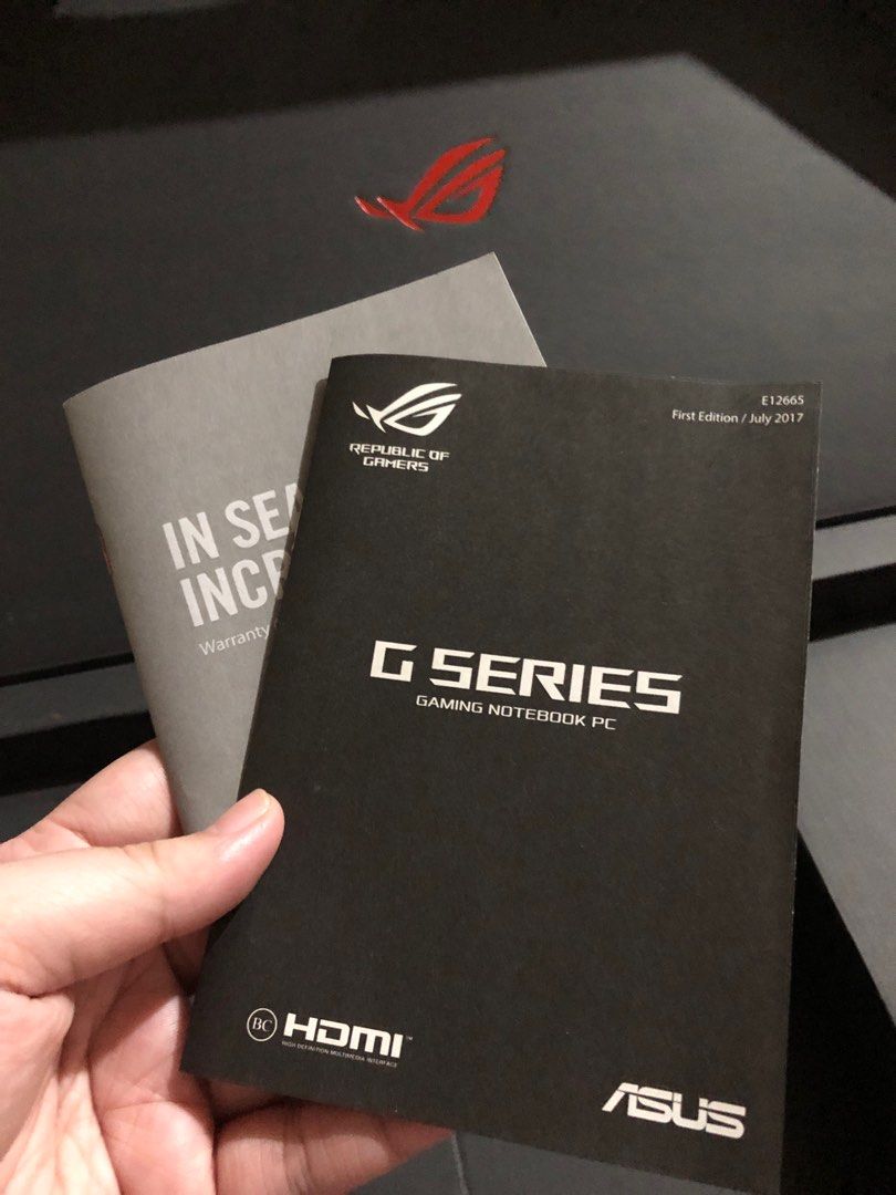 Asus ROG Strix GL503V - COMPLETE SET, Computers & Tech, Laptops ...