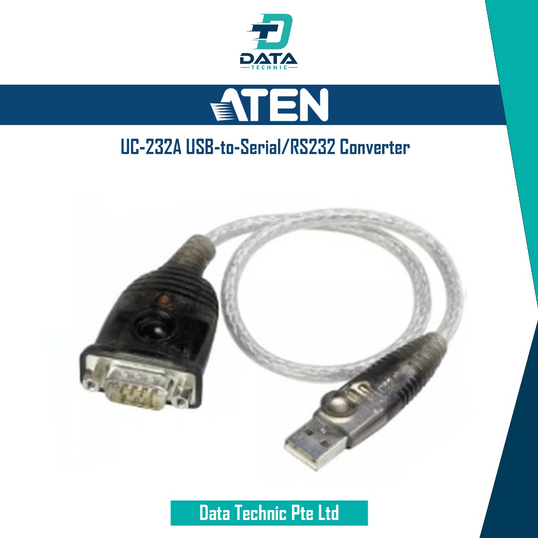 Aten UC-232A USB-to-Serial/RS232 Converter, Computers & Tech, Parts ...