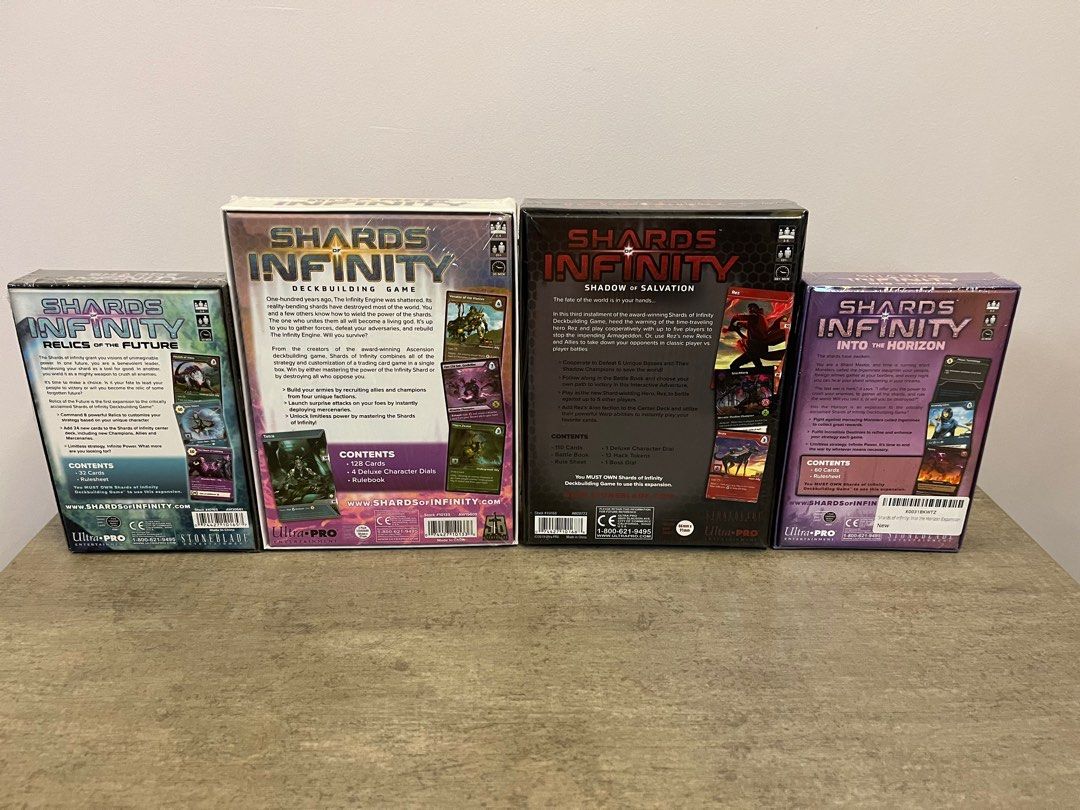 (authentic) Shards of Infinity + Relics of the Future + Shadow of ...