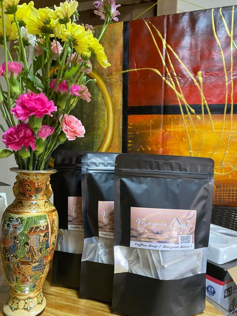 Baguio-Benguet Blend Coffee Drip, Food & Drinks, Beverages on Carousell