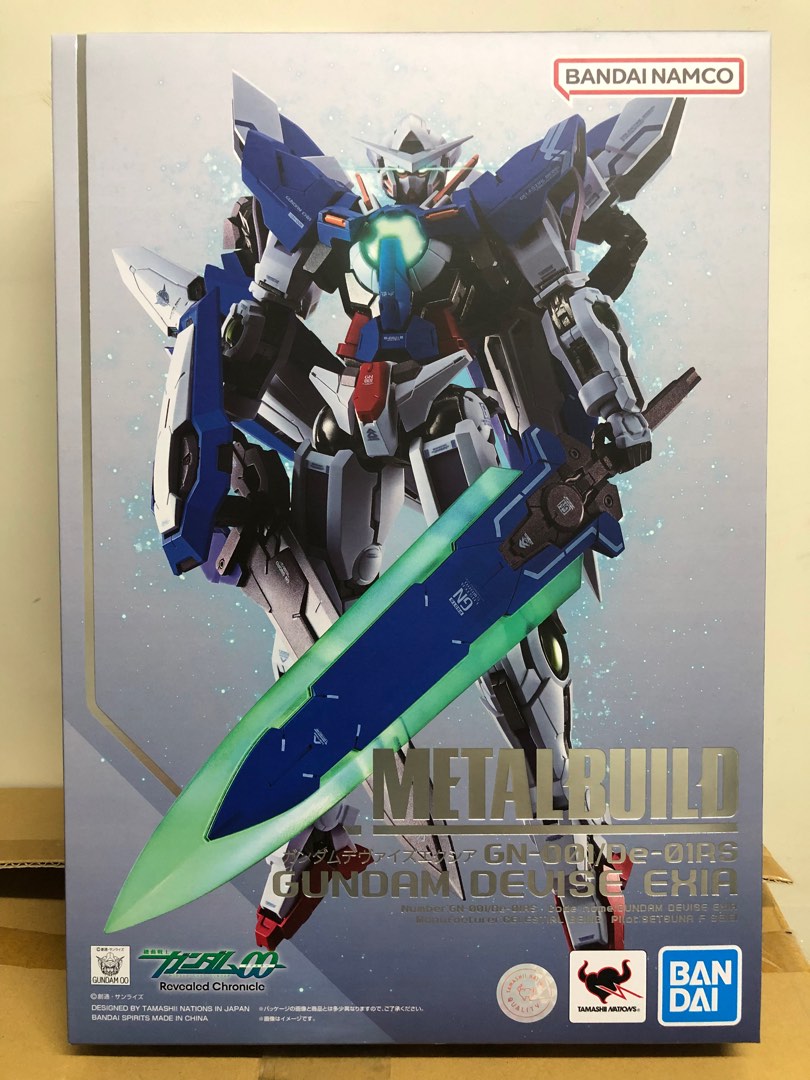 BANDAI METAL BUILD GUNDAM OO GUNDAM DEVISE EXIA, 興趣及遊戲, 玩具 & 遊戲類 ...