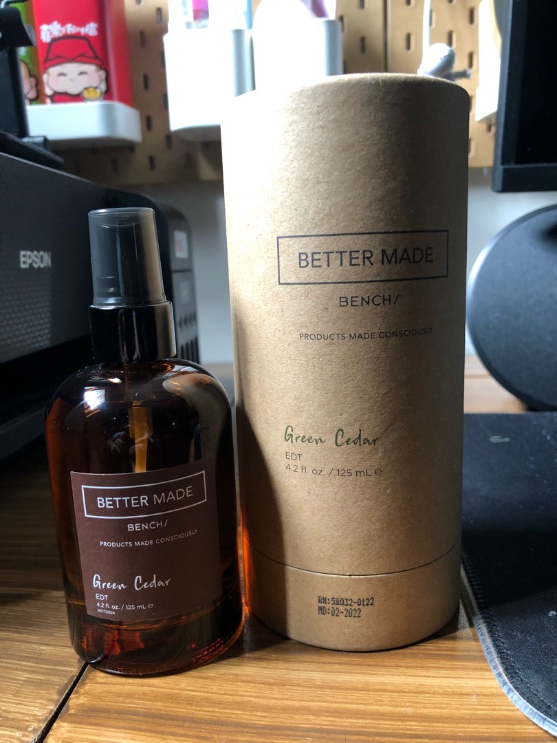 Bench Green Cedar Perfume, Beauty & Personal Care, Fragrance ...