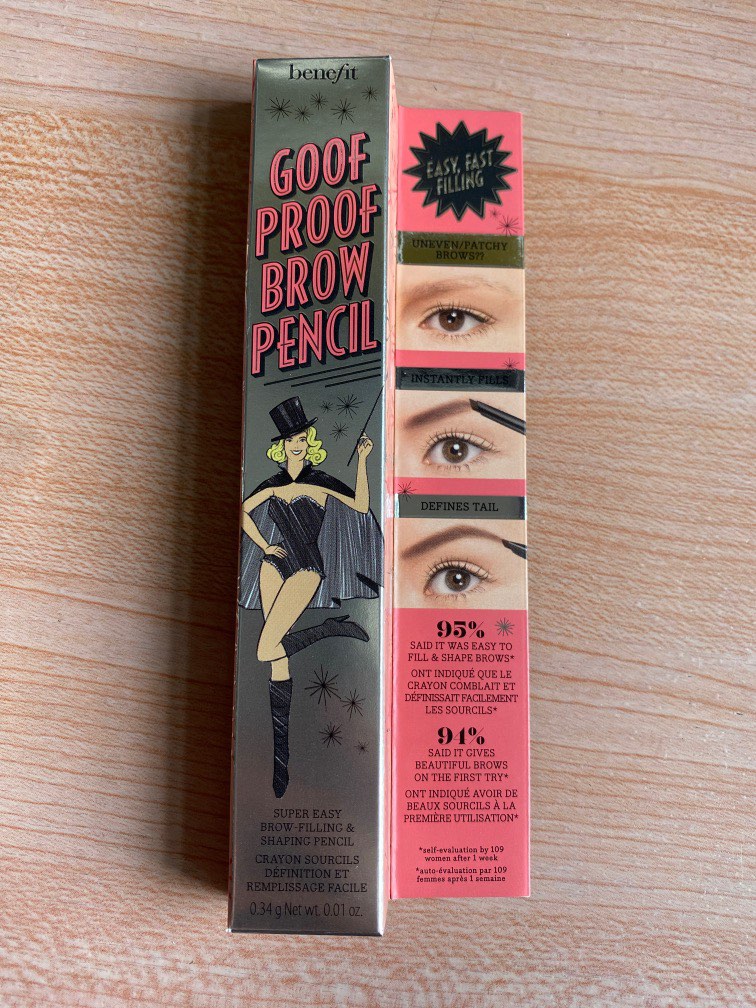 Benefit Goof Proof Brow Pencil Shade 4, Beauty & Personal Care, Face ...