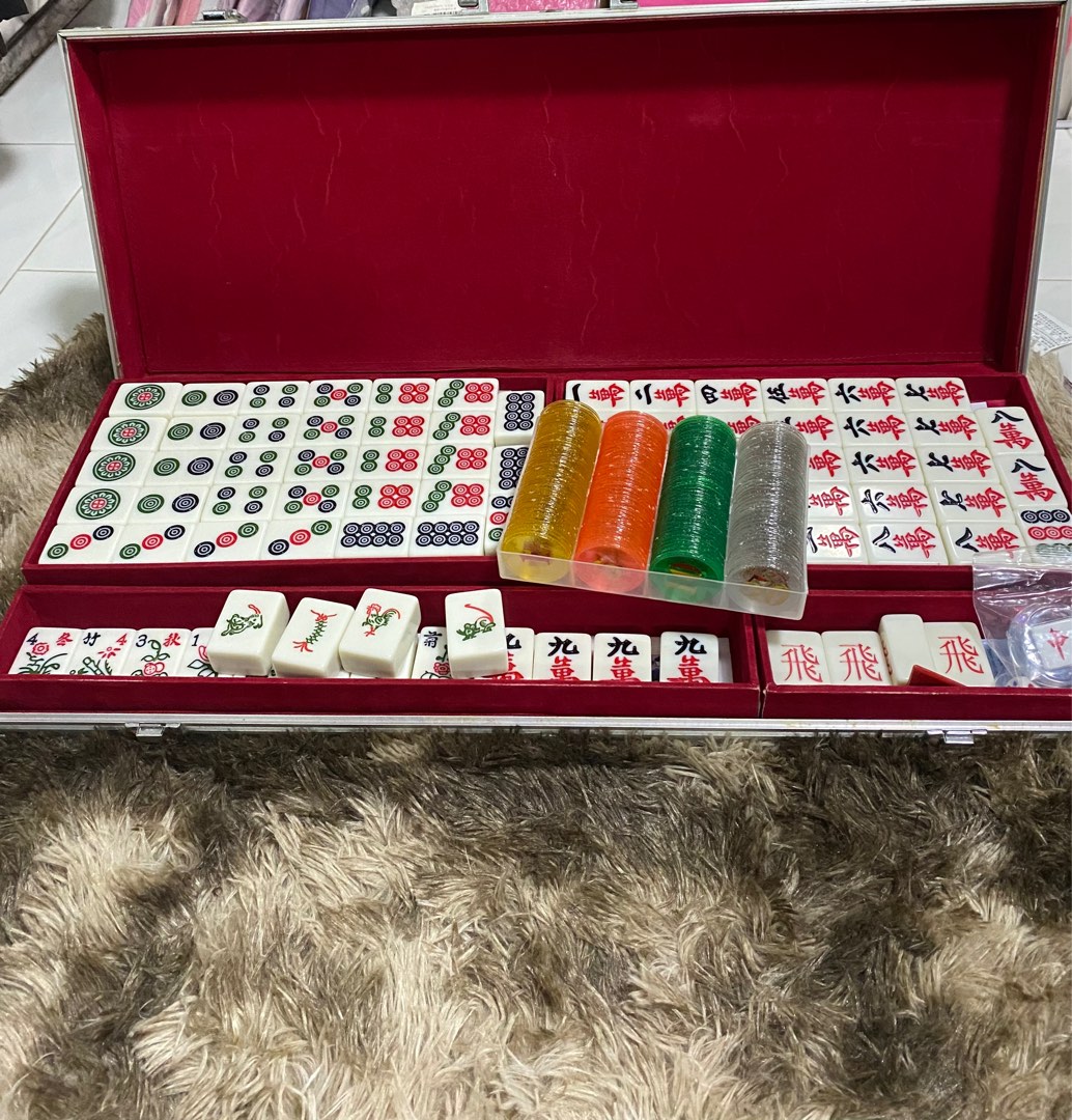 Big Mahjong Tile (As good as new) , Everything Else on Carousell