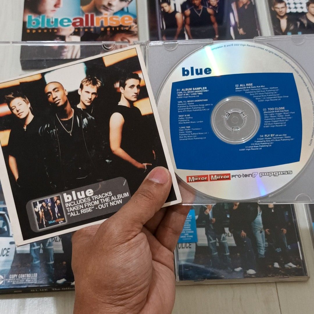 BLUE BOY BAND BUNDLE: ALL RISE, ONE LOVE, GUILTY CD + AVCD SPECIAL ...