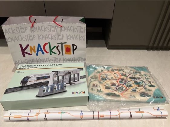 BNIB TEL Thomson East Coast Line SMRT Build Block, Hobbies & Toys, Toys ...